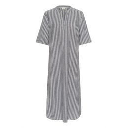 Kaffe Kleid BPmalena Casual fit in Black Melange/White Stripe | Gr.: S