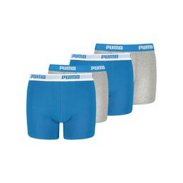 Puma Boxershorts BASIC BOXER 4P in 417 - blue/grey | Gr.: 128