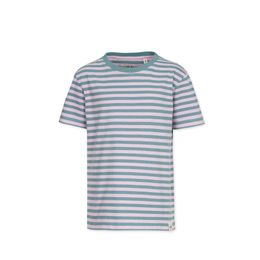Band of Rascals T-Shirt " Striped " in chinois-green-faded-pink | Gr.: 164