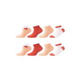 s.Oliver S. Oliver Sneakersocken 8er Pack originals in faded rose | Gr.: 39-42