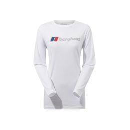 Berghaus Baumwoll-Shirt in PURE WHITE | Gr.: XL