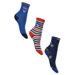 Avengers 3er-Set: Socken Captain America Iron Man Black Panther Str&uuml;mpfe in Mehrfarbig | Gr.: 31-34