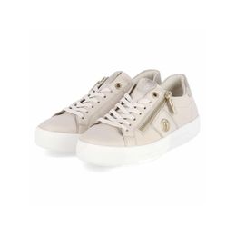 Remonte Schnürhalbschuh in beige | Gr.: 42