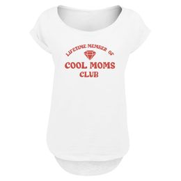 F4NT4STIC T-Shirt Mothers Day Cool Moms Club in wei&szlig; | Gr.: S