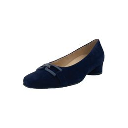 Hassia Leder-Ballerinas "Roma" in Dunkelblau | Gr.: 37,5