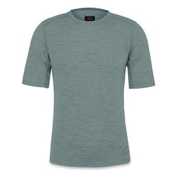 Normani Outdoor Sports Herren Merino T-Shirt Darwin in Blau | Gr.: S