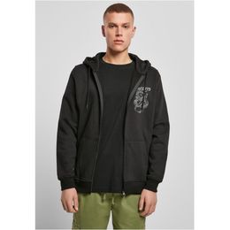 Mister Tee Hoodie "Dragons Never Die Heavy Zip Hoody" in Schwarz | Gr.: M