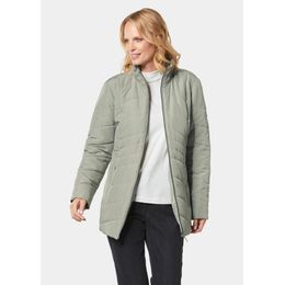 GOLDNER Warme Steppjacke in Jeansoptik in baummoos / melange | Gr.: 44