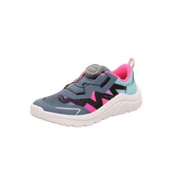 Superfit Leder-Sneakers "Kicks" in Bunt | Gr.: 33