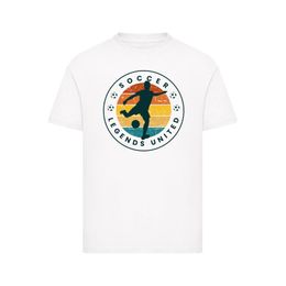 F4NT4STIC T-Shirt Soccer Legends United in wei&szlig; | Gr.: 158/164