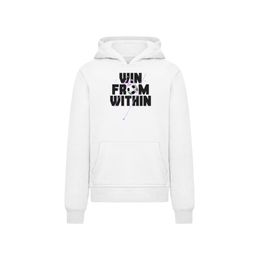 F4NT4STIC Hoodie Win From Within Soccer Splash Lilac in wei&szlig; | Gr.: 110/116