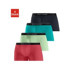 Bruno Banani Boxer in rot / grün / türkis / schwarz | Gr.: S