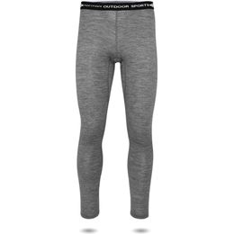Normani Outdoor Sports Herren Merino Unterhose Sydney in Grau | Gr.: XXL