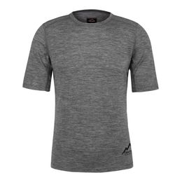 Normani Outdoor Sports Herren Merino T-Shirt Darwin in Grau | Gr.: XL