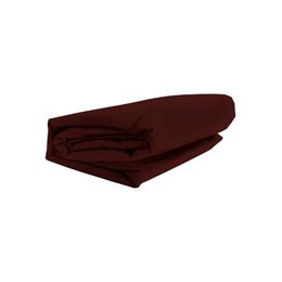 GMD Living Spannbetttuch JERSEY CLASSIC in Schoko | Gr.: 90-100 x 200 cm