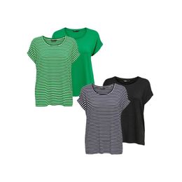 Only T-Shirt MOSTER 4er in Mehrfarbig | Gr.: M