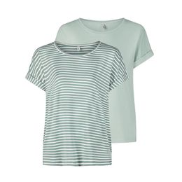 Only T-Shirt MOSTER 2er Pack in Gr&uuml;n | Gr.: XXL