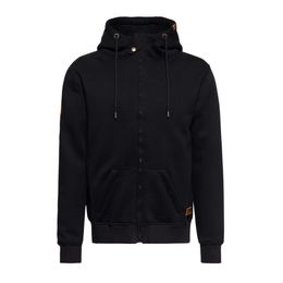 King Kerosin Outdoor Sweatjacke K.K. Adventure Gear in schwarz | Gr.: M