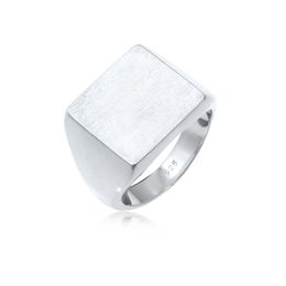 Elli Ring 925 Sterling Silber Siegelring in Silber | Gr.: 58