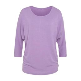 Lascana 3/4-Arm-Shirt in flieder | Gr.: 32/34