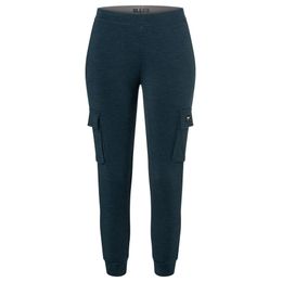 super.natural Merino Hose W CITY CARGO in blau | Gr.: M