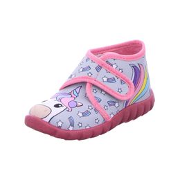 Fischer Markenschuh Hausschuh in grau | Gr.: 21