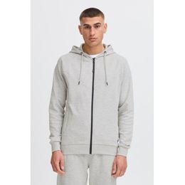 !Solid Kapuzensweatjacke SDGelbert in Grau | Gr.: XXL