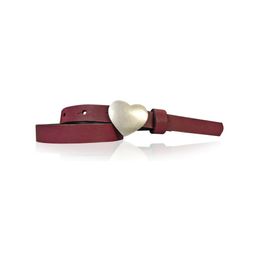 Fronhofer Ledergürtel in Bordeaux | Gr.: 55 cm