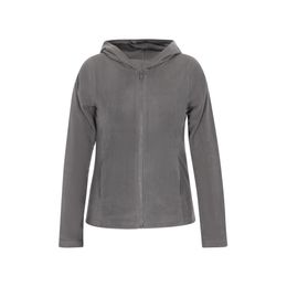 NALLY Damen Fleecejacke in Dunkelgrau | Gr.: XXL