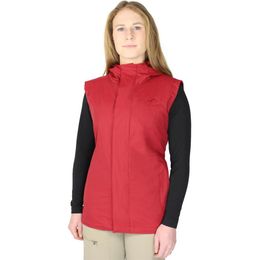Normani Outdoor Sports Damen Hardshellweste Kolumbus in Rot | Gr.: S