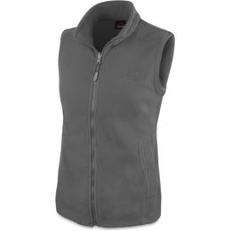 Normani Outdoor Sports Damen Fleeceweste Kiamika in Grau | Gr.: 4XL