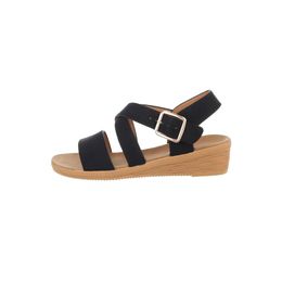 Ital-Design Sandale & Sandalette in Schwarz | Gr.: 38