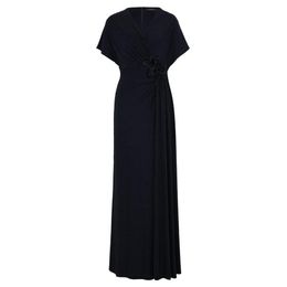 Vera Mont Abendkleid im Glitzer-Look in Dark Blue/Black | Gr.: 48
