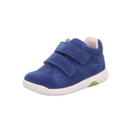 Superfit Leder-Sneakers "Lillo" in Blau | Gr.: 22