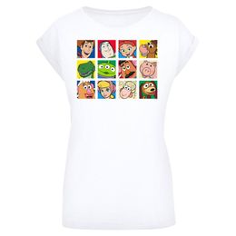 F4NT4STIC T-Shirt Disney Toy Story Woody Buzz Aliens Rex in wei&szlig; | Gr.: S