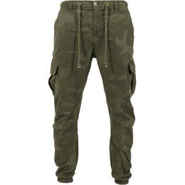 Urban Classics Cargo-Hosen in olive camo | Gr.: 36