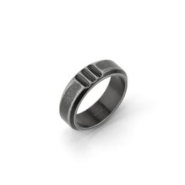 Fynch-Hatton Ring Modern Masculinity in gun | Gr.: 60