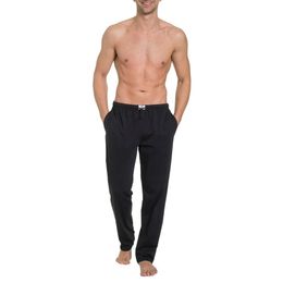 Haasis Bodywear Pyjamahose in schwarz | Gr.: XL