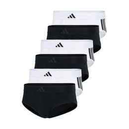 adidas Sportswear Slip / Unterhose Active Flex Cotton 3 Stripes in Mehrfarbig | Gr.: M
