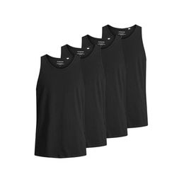 Jack & Jones Jack & Jones Unterhemd 4er Pack in Schwarz | Gr.: XXL