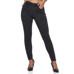 Tazzio Jeans "F105" - Skinny Fit - in Schwarz | Gr.: 34