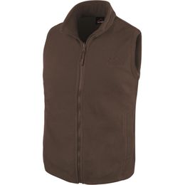 Normani Outdoor Sports Herren Fleeceweste Jovik in Braun | Gr.: L