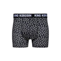 King Kerosin Boxershorts Ananas in schwarz | Gr.: M