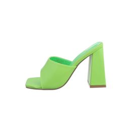 Ital-Design High-Heel Sandalette in Neongr&uuml;n | Gr.: 40