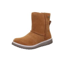 Superfit Leder-Stiefel "Lora' in Hellbraun | Gr.: 37