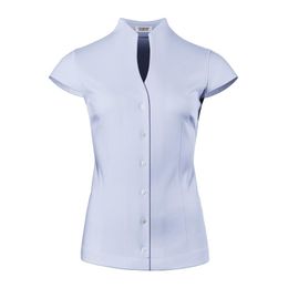 Vincenzo Boretti Bluse tailliert in hellblau | Gr.: 36
