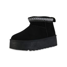 VAN HILL Winter Boots Alice in Schwarz | Gr.: 38
