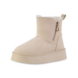 VAN HILL Winter Boots Adelaide in Beige | Gr.: 40