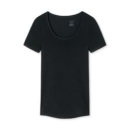 Schiesser Unterhemd Personal Fit in Schwarz | Gr.: XL
