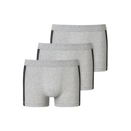Schiesser Retro Short / Pant 95/5 Stretch - Organic Cotton in Grau-Melange | Gr.: XL